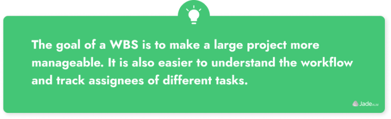 Project Charter, Project Plan, and WBS Contrast – JadeALM